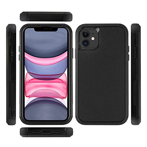 Co-Goldguard for iPhone 11 Case, [Shockproof] [Dropproof] Non-Slip Heavy Duty Phone Case Cover for Apple iPhone 11, 3 in 1 iPhone 11 Protective case, Black