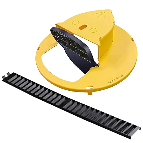 Perfect4MyHome Mouse Bucket Trap, Sliding Bucket Lid Mice Trap, Humanized Multi Catch Rat Trap Door Style, Compatible with 5 Gallon Buckets - (Bucket not Included)