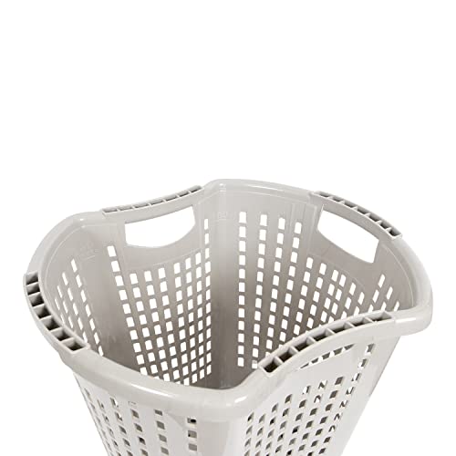 Homeplace - Heavy Duty Deluxe Garden Basket, Laundry Basket, 1 Bushel Basket, Made In USA (Tan)