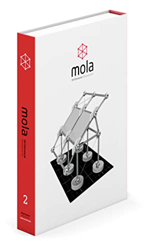 Mola Structural Kit 2 | Magnetic Modular Kit for Engineering and Architecture Education | 145 Pieces + Practical Guide