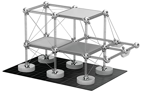 Mola Structural Kit 2 | Magnetic Modular Kit for Engineering and Architecture Education | 145 Pieces + Practical Guide