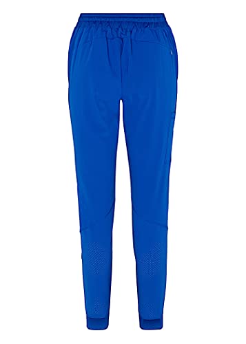 Natural Uniforms Womens Cool Stretch Jogger Scrub Set (True Royal Blue, Medium)