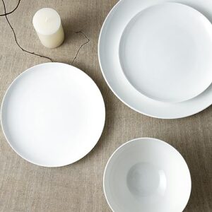 Stone Lain Blair Bone China 12-Piece Dinnerware Set, White