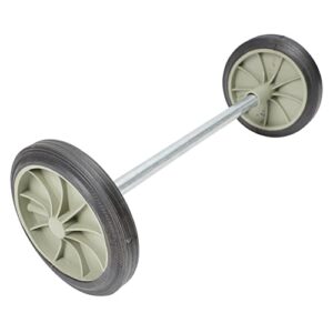 1 Set Trash Garbage bin Wheels Replacement Can Replacement Wheels Garbage Bin Wheel Wastebasket Pulley Wheel Replacement Parts 18*2.5CM/7*0.98in