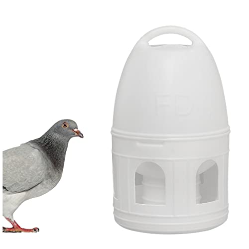 Panchitalk Bird Water Drinker Pigeon Water Feeding Plastic Drinker Dispenser 5L Pigeon Pet Water Pot Container Water Automatic Feeders Dispenser Supplies