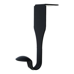 smarthook partition hook (2 pack, textured black)