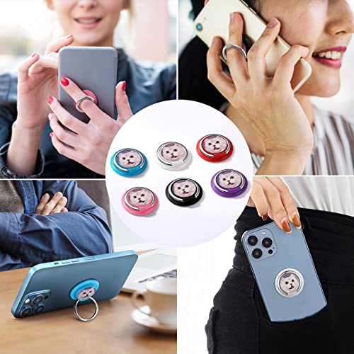 Phone Ring Grip Personalized Picture Design Cartoon Butterfly Phone Finger Grip Stand for Any Mobile Phone Tablet