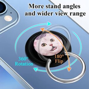 Phone Ring Grip Personalized Picture Design Cartoon Butterfly Phone Finger Grip Stand for Any Mobile Phone Tablet