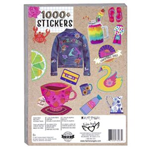 Fashion Angels Gratefulness Sticker Book - 1000+ Things to be Grateful for Stickerbook - 40-Page Sticker Book, Fun Stickers for Scrapbooks, Planners, Gift and More! - Ages 6 and Up