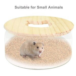 Tfwadmx Hamster Desert Bath Sand 5.5LB Small Animals Dust Free Bathing Sand Gerbil Cleansing Potty Litter Sand for Chinchilla Rat (Fine Sand)