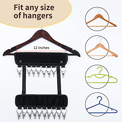 Hat Racks for Baseball Caps, Hat Organizer Storage Clips Hat Holder mens hat Hanger for closet hat rack, Ball Cap Organizer, Cap hanger Racks For Hanger, over door hat rack,Wall, Closet(1 Pack, Black)