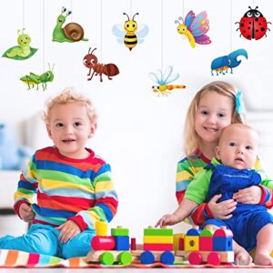 Pajean 45 Pcs Bugs Bulletin Board Cutouts Insect Bug Mini Accents Card Theme Summer Classroom Decoration Butterfly Bee for Early Childhood Teacher Student School Party Supplies