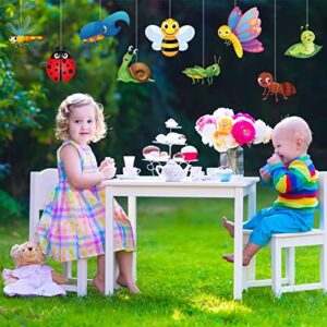 Pajean 45 Pcs Bugs Bulletin Board Cutouts Insect Bug Mini Accents Card Theme Summer Classroom Decoration Butterfly Bee for Early Childhood Teacher Student School Party Supplies