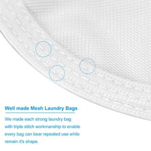 GOGOODA Set of 5 Mesh Laundry Bags,3 Medium Fine Mesh Laundry Bags and 2 Large Delicates Wash Bags