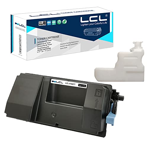 LCL Compatible Toner Cartridge Replacement for Ricoh 418477 IM550 IM550F IM600 IM600SRF P800 P801 High Yield IM550 IM550F IM600 IM600SRF P800 P801 Printer (1-Pack Black)