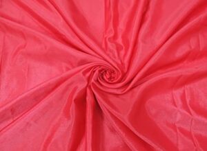 peegli vintage indian salmon crepe silk art décor diy fabric traditional sarong wrap solid textile