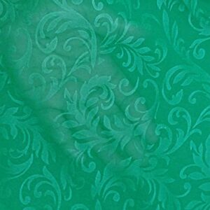 Peegli Indian Vintage Green Cloth Georgette DIY Fabric Traditional Dress Sequins Textile