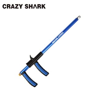 CRAZY SHARK Hook Remover Aluminum Fish Hook Remover Extractor 13.6in (Dark Blue)