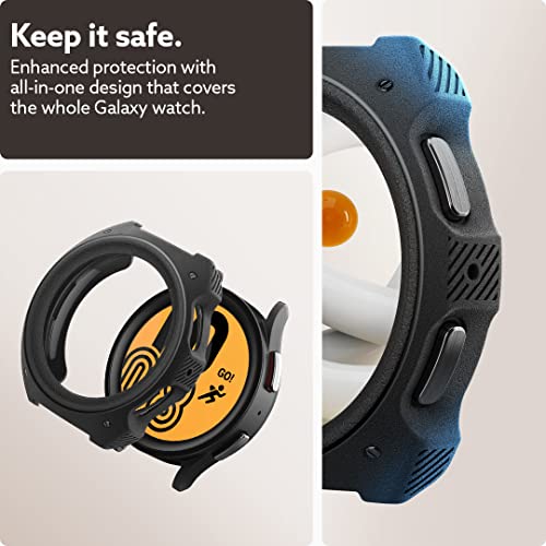 Caseology Vault Compatible with Samsung Galaxy Watch 5 Pro Case 45mm (2022) - Matte Black