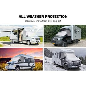 VANNCAMP Windshield Cover for Mercedes Benz Sprinter 2007-2022, RV Front Window Cover