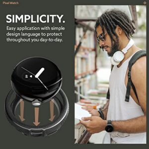 Caseology Vault Designed for Google Pixel Watch Case (2022) - Matte Black