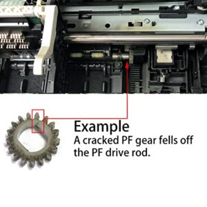 BCH Paper Feed (PF) Gear or HP 80xx Series - Fix OfficeJet Pro 8012 8025 Printhead Carriage Stuck