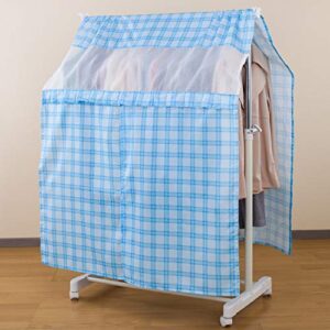 Astro Garment Rack Cover Dustproof Clothes Rack Cover, Blue, 001-09