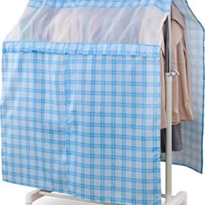 Astro Garment Rack Cover Dustproof Clothes Rack Cover, Blue, 001-09