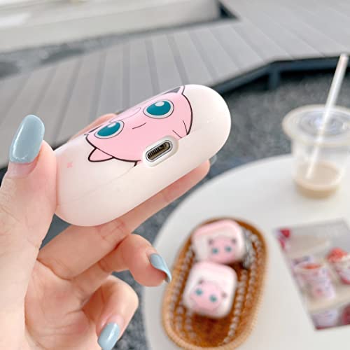 Airpods 3rd Generation Case Cover,3D Cute Cartoon Anime Funny for Kids Girls Teens Boys Cover, IMD Process TPU Pink Fashion Character Design Airpods 3 Case