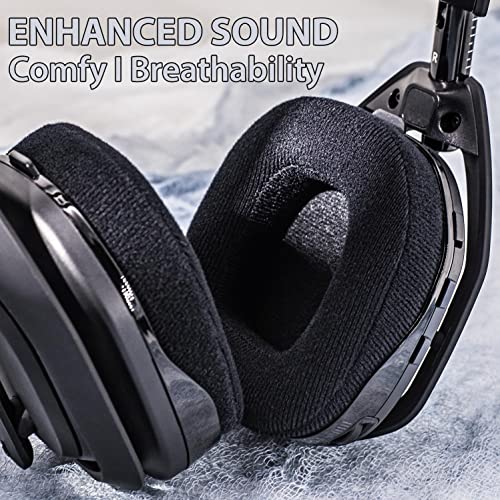 A50 Mod Kit Gen 4 - Compatible with Astro A50 Gen 4 Headset I Ear Pads/Headband/Replacement Ear Cushions/Microphone Foam - Not Suitable for A50 Gen 3 (Soft Velour)