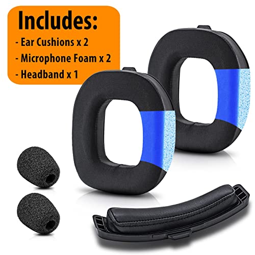 A50 Mod Kit Gen 4 - Cooling Gel Earpads Compatible with Astro A50 Gen 4 Headset I Ear Pads/Headband/Replacement Ear Cushions/Microphone Foam - Not Suitable for A50 Gen 3 (Silky Cool Fabric)