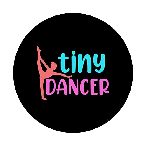 Tiny Dancer Girl Ballerina Ballet Dance Lover Graphic PopSockets Swappable PopGrip