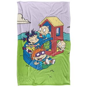 Rugrats Blanket, 36"x58" Rugrats Playground Silky Touch Super Soft Throw Blanket