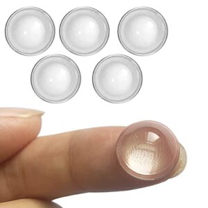 5pcs x 17mm glass lens thickness 7.8mm flat convex lens 17mm x h7.8mm x f9mm optical glass convex lens 17mm lens for led jiatong