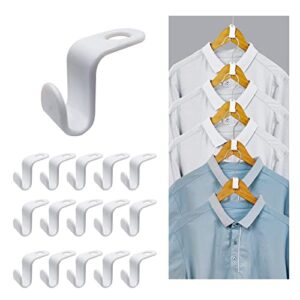 110 pcs hanger connector hook, hanger extender, space saving for heavy clothing hangers or closets