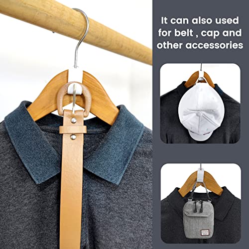 110 PCS Hanger Connector Hook, Hanger Extender, Space Saving for Heavy Clothing Hangers or Closets