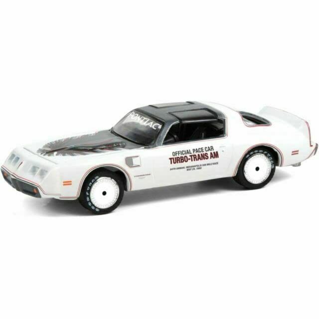 Collectibles Greenlight 30226 1980 Firebird Turbo Trans Am 64th Annual Indianapolis 500 Mile Race Official Pace Car (Hobby Exclusive) 1:64 Scale Diecast Indy 500