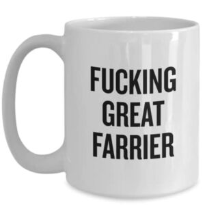 Farrier Gift Farrier Mug Funny Farrier Present Fucking Great Farrier