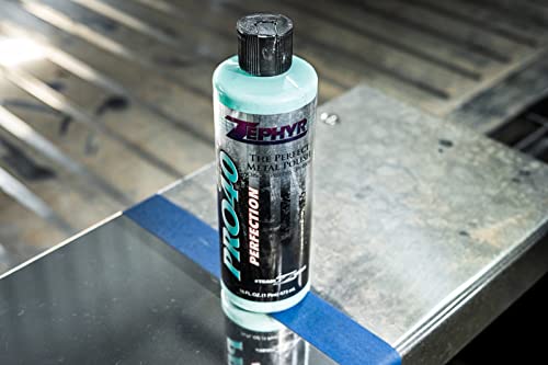 Zephyr Custom Polishing Products Super Shine X Aluminum Polishing Kit with Buffing Pads and Polishing Compound, for Big Rigs, Pontoons, and Aluminum Wheels