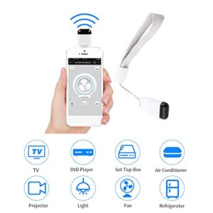 Mobile Phone Infrared Controller, IR Signal Universal Mobile Phone IR Remote Controller Mini for Refrigerator for Fan for Conditioner(Micro USB Mobile Phone Dedicated)