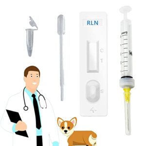 dog pregnancy test kit at home, fast and accurate detection, pregnancy tests strip for dog disposable pet clinic equipment