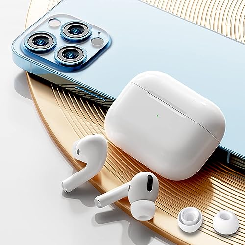 3 Pairs AirPods Pro Ear Tips Replacement for AirPods Pro, Silicon Earbuds Tips with Noise Reduction Hole, Fit in The Charging Case