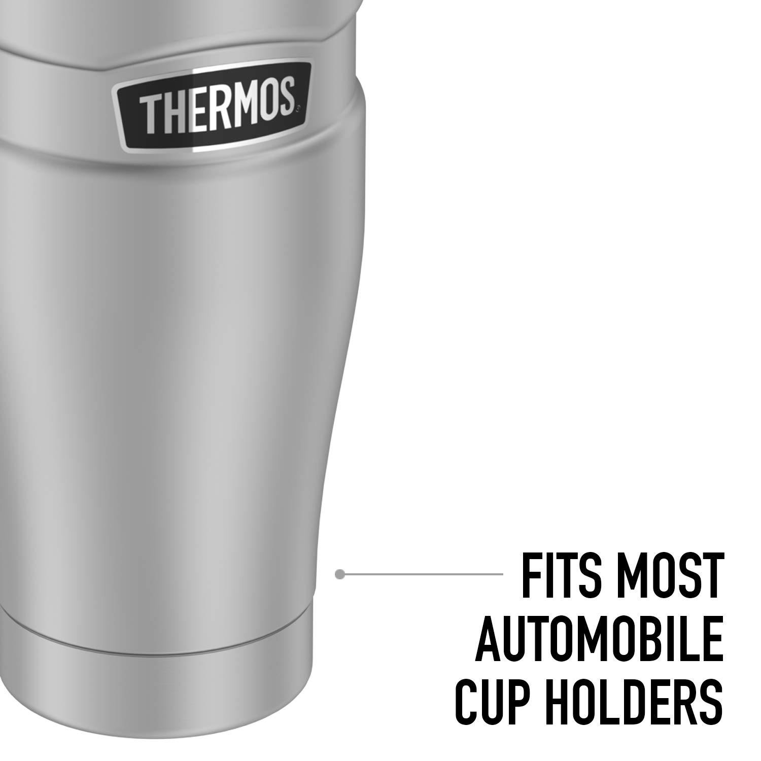 THERMOS Yellowstone OFFICIAL Yellowstone Dutton Barn STAINLESS KING Stainless Steel Travel Tumbler, Vacuum insulated & Double Wall, 16oz