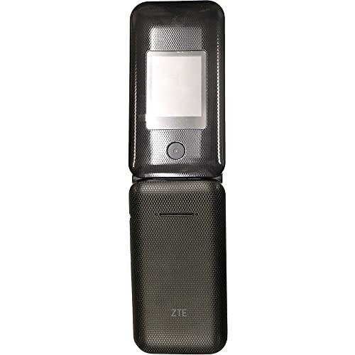 ZTE Cymbal U 2020 (8GB) 2.8" Minimalist Flip Phone, No WiFi/Internet, All Day Removable Battery, GSM Unlocked 4G Volte (T-Mobile, Metro, Global) US Model (32GB SD, Black) Renewed