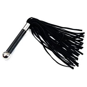 N/A Short Leather Riding Whip, Equestrian Accessories, Horse Training Equipment, Small Whip (Color : Black)