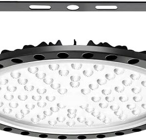 TYCOLIT 300W UFO LED High Bay Light, 30000LM Commercial Bay Lighting Daylight 6500K, IP65 Waterproof LED Commercial Bay Light, LED Warehouse Light Shop Light Factory Light Garage Light