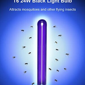 Dichroma BB-40blk 40W Black Light Replacement Bulb for Black Flag Model BZ-40BLK, BZ-40DX, BZ-40MAX, and Stinger Model B4045-4 UVB45 Bug Zapper, 2 Pack