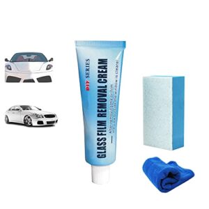 dizhige 1/2/3pcs car glass oil film cleaner mc.p.p-glass oil film removing paste, car windshield oil film cleaner, glass stripper water spot remover dirt cleaning cream (20g, 1pc)