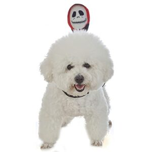 Coomour Dog Halloween Costume Pet Ghost Saddle Costume Adjustable Halloween Grim Reaper Rider Style Dog Carrying Costume (S)