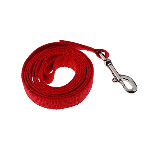 N/A Equestrian Lead Rope Cotton Woven Rope, Snap Clip Lightweight Equipment, Used for Riding Red/Blue/Black (Color : Red)